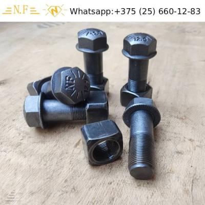 China OEM Sprocket Bolt And Nut With Washer For Excavator Dozer Sprocket Roller Track Link for sale