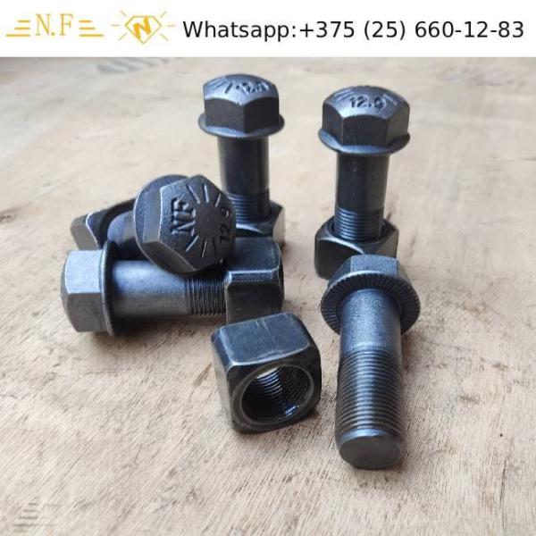 Quality OEM Sprocket Bolt And Nut With Washer For Excavator Dozer Sprocket Roller Track Link for sale