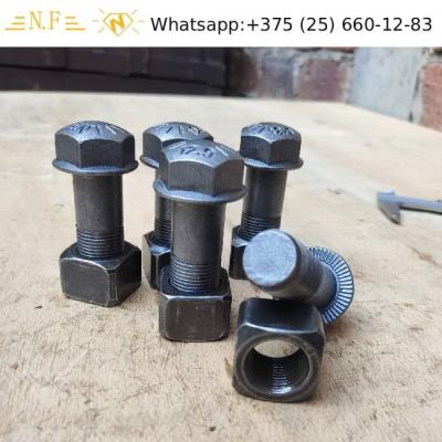 China J932202 Hex Bolt And Nut Fit For Ex400-1 Excavator Bottom Roller for sale