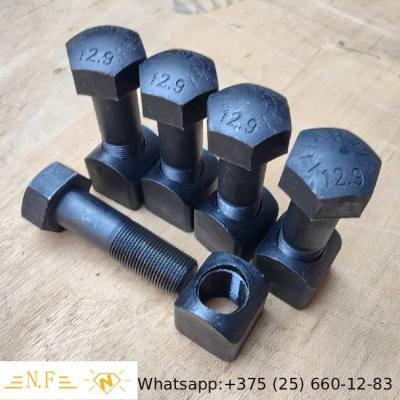 China 3b2968 Hex Bolt And Nut For E320 Excavator Track Roller Bolt Single Flange for sale