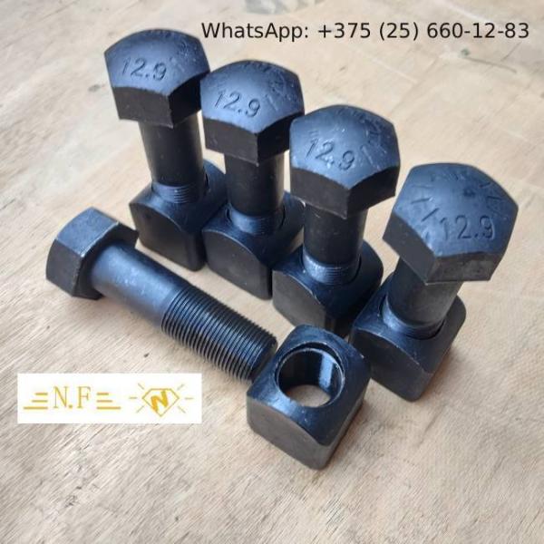 Quality JCB Parts Plough Bolt & NUT FOR Teeth 16 PCS Part NO. 826/00303 & 1340/0701F Excavators for sale