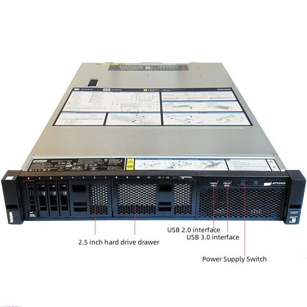 Thinksystem Sr650v2 Lenovo GPU Server 2U Rack Server 2nd Gen