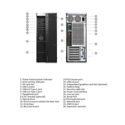 Китай Сверхкачественный Gpu Precision T5820 Рабочий кабинет продается