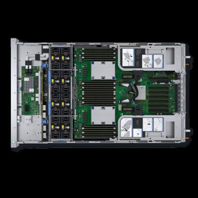 China PowerEdge De ll 2U R740XD 6234*2  64G*2  960GSSD SATA 2.4TSAS*6  H750  2400W*2  A100 80G*2 4*GE+2*10GE Rail for sale
