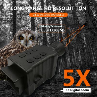 Cina NV3000B 4K Digital Infrared Night Vision Monocular HD Ultralight Camera With 36MP in vendita
