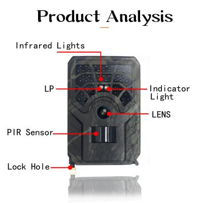 Cina PR300C WIFI  Hunting Camera i1296P IP54 Warterproof PIR wireless APP in vendita