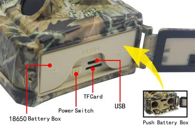 China leva del juego de Hunter Trail Camera Cmos el 15m Wildview de la prenda impermeable 1080p en venta