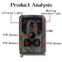 China PR400C Hunter Trail Camera 12MP IP54 30FPS Waterproof for sale