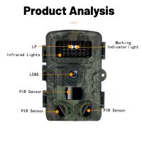 China PR700 HD Trail camera 36MP 1080P IP66 waterproof for sale