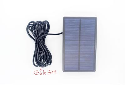 Cina IP54 pannello solare della macchina fotografica di caccia della bussola 1.6W 9v con la batteria in vendita