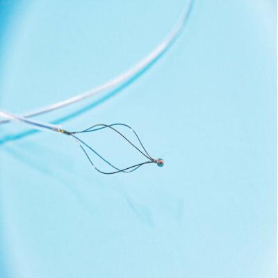 China Cesta redonda de piedra de plata compatible con varios modelos de endoscopio en venta