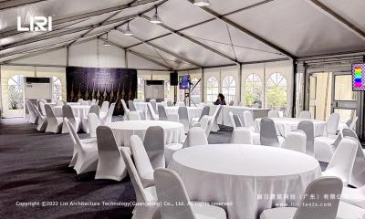 China High quality Wedding Event tent with Clear PVC window sidewalls from Liri for sale