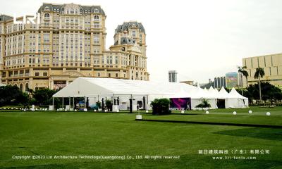 China Liri High Quality Aluminum Rolls Royce Event tent Flame Retardant To DIN4102 B2 for sale