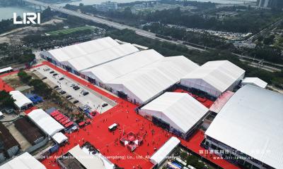 China High Quality Aluminum Exhibition tent Flame Retardant To DIN4102 B2 From Liri China for sale