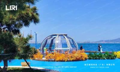 China Luxury Glamping Hotel Bubble Igloo Transparent Crystal Dome Tent From Liri Tent for sale