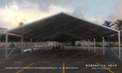 China Liri High Quality Black Aluminum Event Tent Flame Retardant To DIN4102 B2 From China for sale