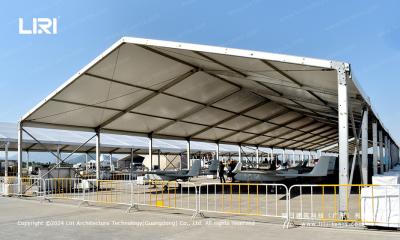 China Liri High Quality Aluminum Frame Hanger Tents Flame Retardant To DIN4102 B2 for sale