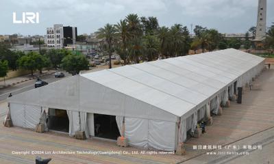 China Liri High Quality 20x80m Aluminum Frame Tents Flame Retardant To DIN4102 B2 for sale