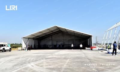 China Liri High Quality Aluminum Frame Hanger Tents Flame Retardant To DIN4102 B2 for sale