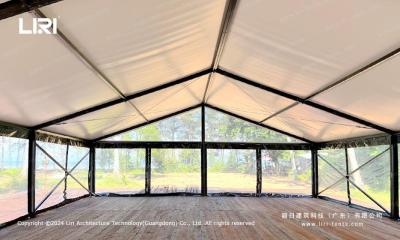 China Liri High Quality 15x35m Aluminum Frame Tents Flame Retardant To DIN4102 B2 for sale