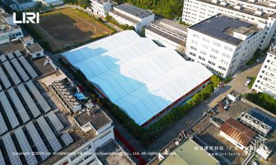 China Liri High Quality EBT30x60m Aluminum Tents Flame Retardant To DIN4102 B2 for sale