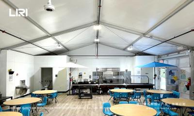 China High Quality Aluminum Event Tent ET10m Width Flame Retardant To DIN4102 B2 for sale