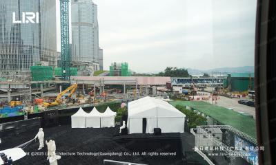 China High Quality Aluminum Event Tent Flame Retardant To DIN4102 B2 From Liri for sale