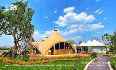 China Waterproof Large Family Luxury Hotel Indian Glamping Tents From Liri Tent for sale