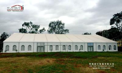 China Liri High Quality Aluminum 30x40m Big Tent Flame Retardant To DIN4102 B2 for sale