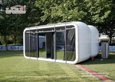 China 6m Modern Modular Glamping Capsule Box Hotel Tents for Coffee Shop for sale