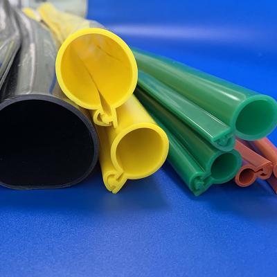China Clasp Sheath silicone foam pipe insulation For Electrical Cable for sale