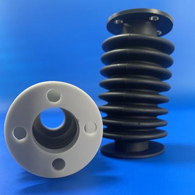 China Silicone Rubber Expansion Bellows Customized Food Grade Weighing Bellow Round & Conical Polyconnect for sale