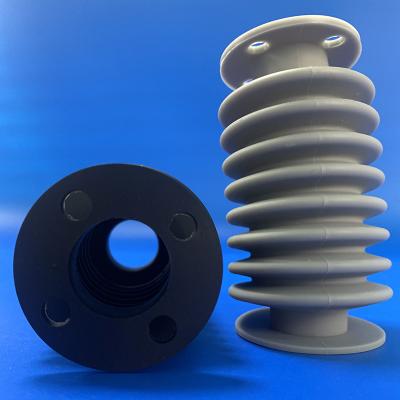 China Silicone Rubber Expansion Bellows Customized Food Grade Weighing Bellow Round & Conical Polyconnect for sale