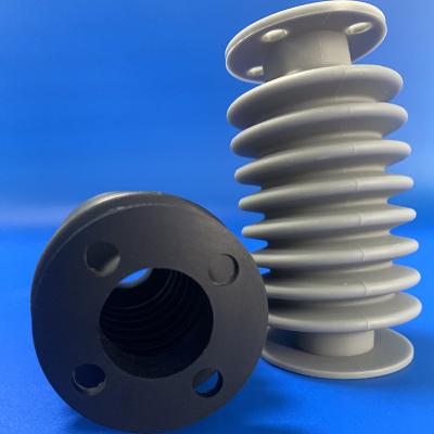 China Silicone Rubber Expansion Bellows Customized Food Grade Weighing Bellow Round & Conical Polyconnect for sale