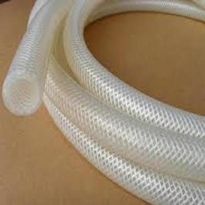 Cina Tubo flessibile di rinforzo del silicone intrecciato fibra termoresistente per le industrie alimentari in vendita