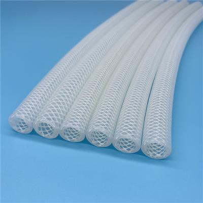 Reinforced Silicone Hose Polyster Braided High Temperature Resistant In Pharmaceutical Vessels