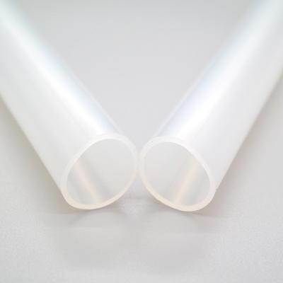 Cina Grande diametro esterno grande silicone spessore della parete sottile tubo di qualità alimentare taglia personalizzata in vendita