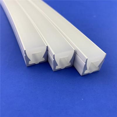 China Custom Shape Mixed Color LED Strip Flexible 12V 24V High Transmittance Silicone Lighting Rope Tube for sale