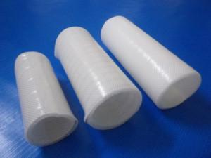 Cina La tubatura del silicone intrecciata grado volatile basso, cavo ha rinforzato il tubo flessibile in vendita