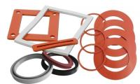 China Custom Silicone Rubber Gaskets 20-90 Shore A Hardness with -40℃ to 260℃ Temperature Range and FDA LFGB Certification for sale