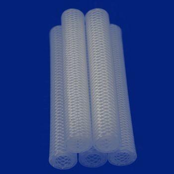 Cina Tubo intrecciato silicone del commestibile, gamma intrecciata ad alta temperatura 2-100mm di identificazione del tubo flessibile in vendita