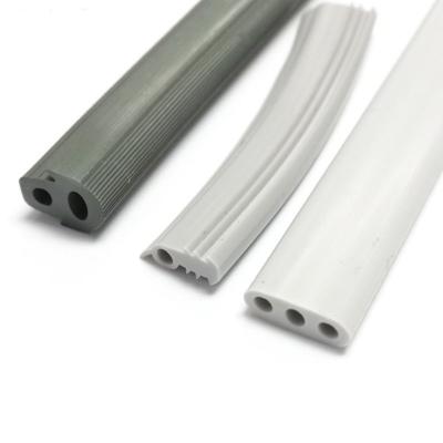 China Water-proof silicone rubber strip , silicone profile multi-color is available , no smell, food grade for sale