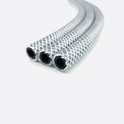 Cina La tubatura del silicone intrecciata generatore dell'ossigeno di FDA ha rinforzato il tubo flessibile intrecciato fibra in vendita