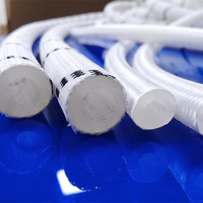 Cina Il silicone esterno del poliestere ha intrecciato l'alta pressione del commestibile di FDA del tubo in vendita
