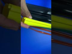 Tube d'isolation de silicone de gaine de fermoir de câble électrique pour des cables électriques