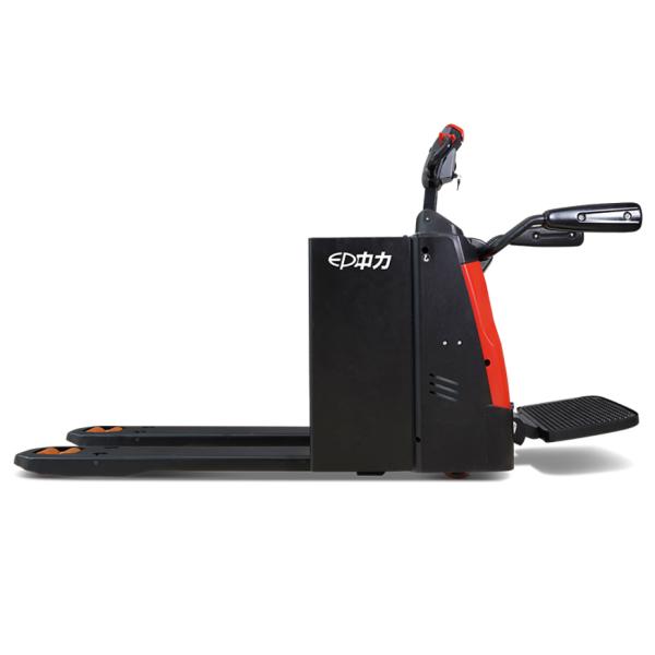 Quality Hydraulic Double Riding Walking Pallet Stacker Jack For Logistics Warehouses for sale