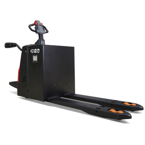 Quality Hydraulic Double Riding Walking Pallet Stacker Jack For Logistics Warehouses for sale