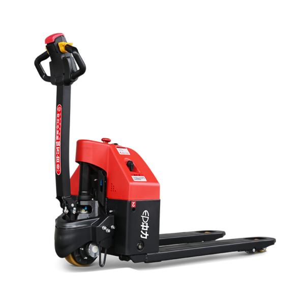 Quality Q235 Steel Ride On Pallet Jack Walkie End Rider Truck For SMEs Material Handling for sale