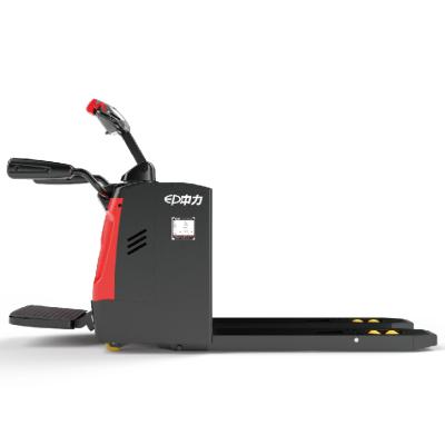 중국 5000kg 전동 팔레트 트롤리 엔드 컨트롤 라이더 잭 IP55 방진 판매용