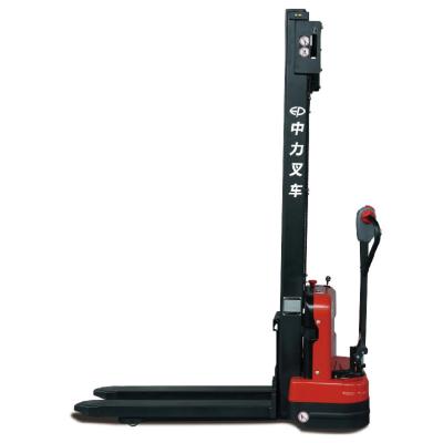 China Compact Straddle Pallet Stacker Forklift Hydraulic Lifting Customized for sale